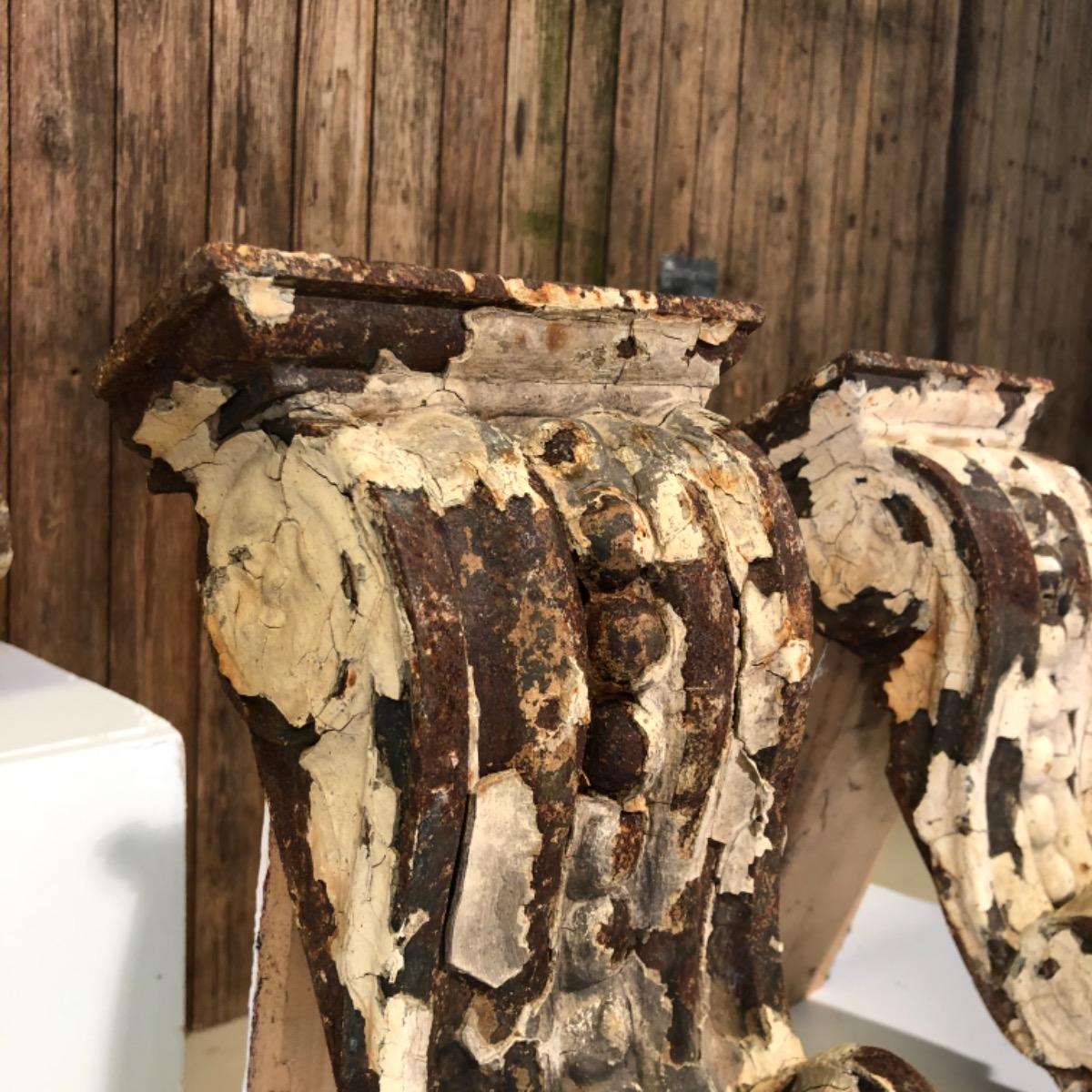 Set of cast iron architectural elements - Collection - Arno de Bondues